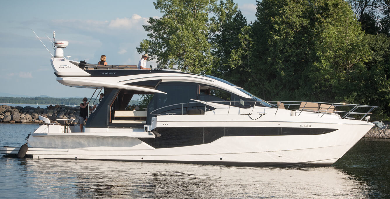 Galeon 510 SKY – Skydeck Yacht