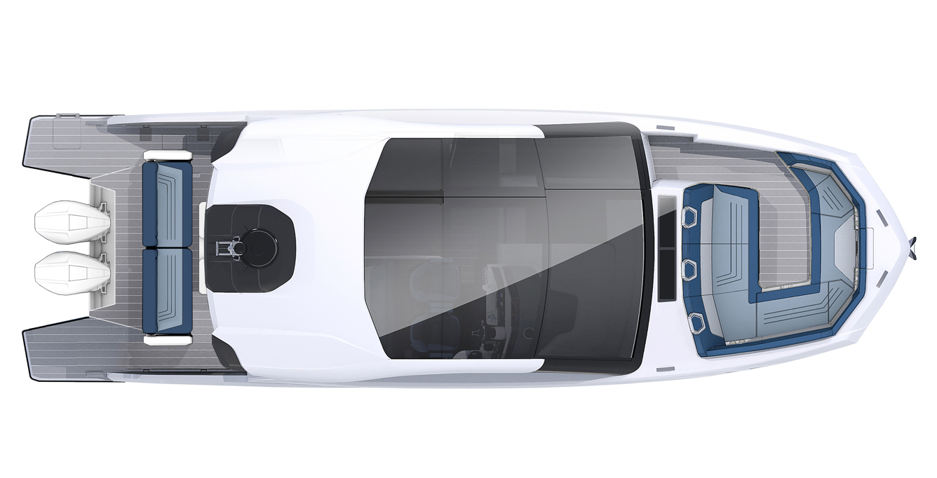 Galeon 375 GTO – Grand Touring Outboard Boat